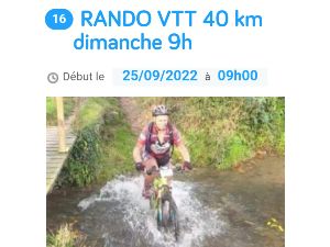 Toutes Mes Sorties - VTT les rando d'Henry - FONTAINE HENRY (14 ...