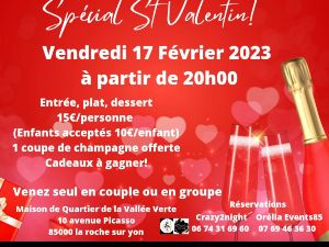 TMS - saint valentin - LA ROCHE SUR YON (85) - Vendredi 17 février 2023
