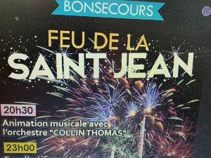 TMS - concert Collin Thomas, feu de la st jean et feu d' - BONSECOURS ...