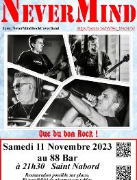 TMS - Ecouter du bon rock - ST NABORD (88) - Samedi 11 novembre 2023