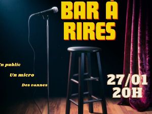 TMS - Bar à rire comedy club Onnaing - ONNAING (59) - Samedi 27 janvier 2024