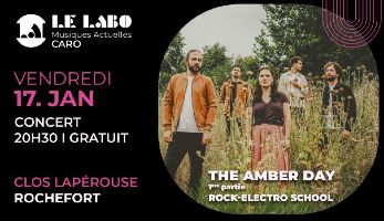 TMS - Concert gratuit The Amber Day - ROCHEFORT (17) - Vendredi 17 ...